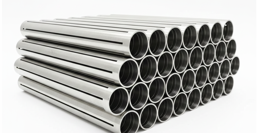 Stainless Steel Slotted Pipe | Water Well | PT Almas Global Mandiri